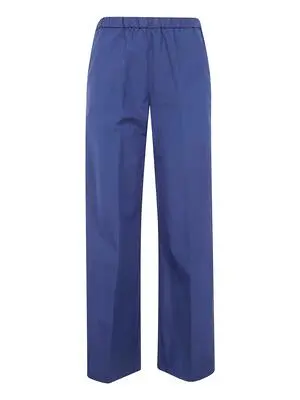 Aspesi Wide Leg Trousers - Blue