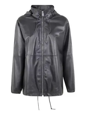 Liviana Conti Jerome Leather Jacket - Black