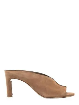 DEL CARLO Metis Open Toe Mule - Brown
