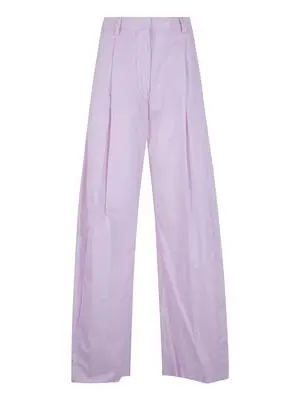 THELATEST Popeline Fermo Trousers - Pink