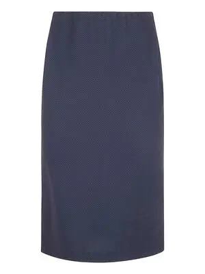 Seventy Bistretch Midi Skirt - Blue