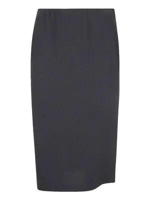 Seventy Link Tech Bistretch Midi Skirt - Black