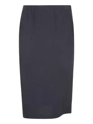 Seventy Link Tech Bistretch Midi Skirt - Black