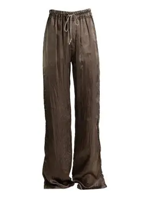 Rick Owens Dietrich Drawstring Trousers - Gray
