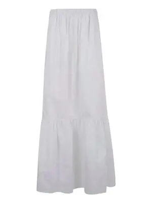 Mantū Midi Skirt - White