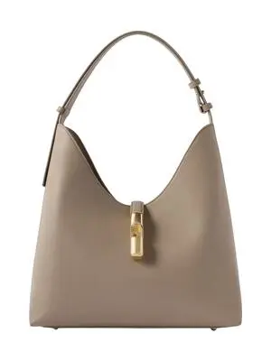Furla Goccia Night Small Hobo Bag Beige
