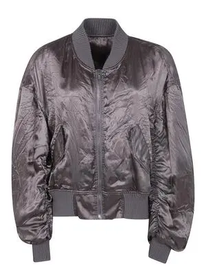 Rick Owens Secchia Flight Padded Jacket - Gray