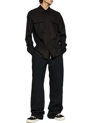 Rick Owens Work" Shirt - Black