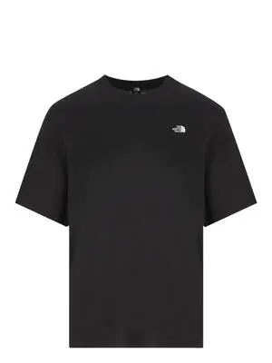 The North Face Tnf Essential Simple Dome Os Short Sleeve Tee - Black