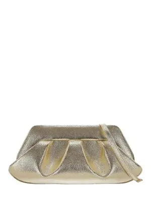 THEMOIRE Bios Baguette Bottalato Laminato Bag - Metallic