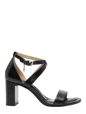 Michael Kors Alexa Block Heel Sandal - Black