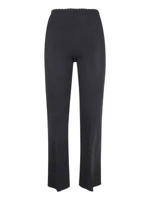 TWINSET Flared Trousers - Black