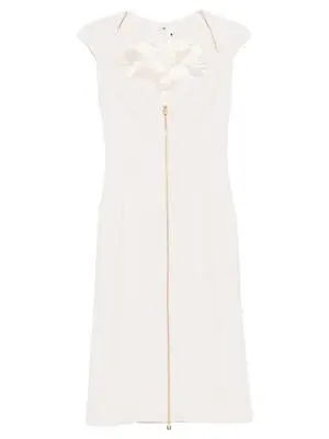 Elisabetta Franchi Midi Dress - Beige