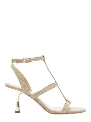 Michael Kors Nara Mid Heel Sandal - Metallic