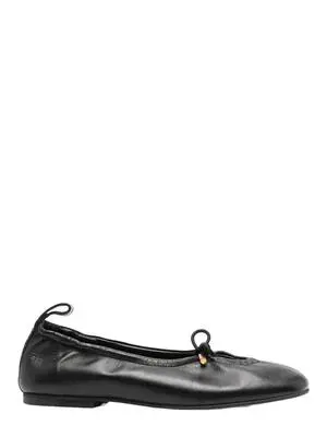 ALOHAS Rosalind Leather Ballet Flats - Black