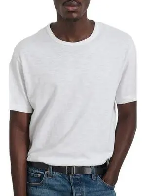 ALEX MILL Standard Heathered T-shirt - White