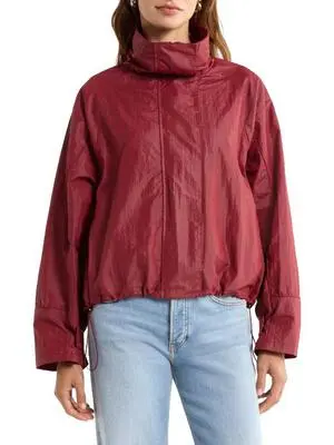 Lioness Shoreline Windbreaker Jacket - Cherry