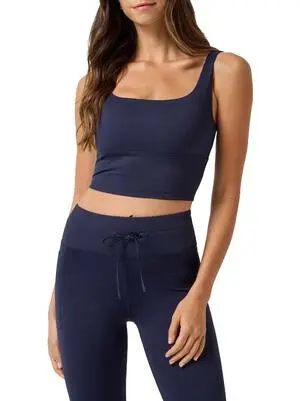 Travis Mathew Moveknit Rib Tank - Navy Blazer