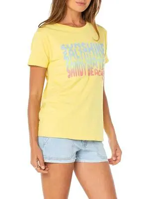 Roxy Graphic T-shirt - Lemon Drop