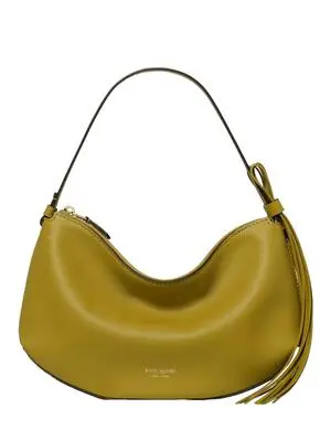 Kate Spade New York Loop Pebble Leather Shoulder Bag - Laurel Leaf