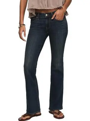 Lucky Brand Mid-rise Flare Jeans - New Heights Wash