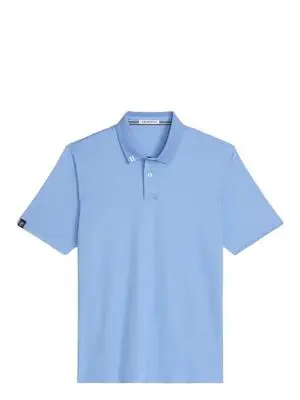 ASHWORTH GOLF 2bar Solid Polo Chambray