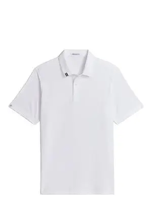 ASHWORTH GOLF 2bar Solid Polo White