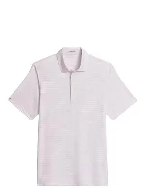 ASHWORTH GOLF Fairway Polo - Lavender Fog/white