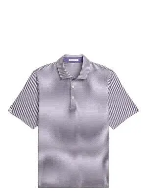 ASHWORTH GOLF Fairway Polo - Violet/bone