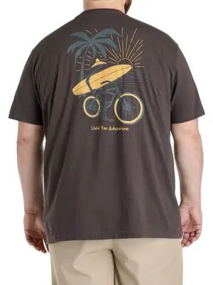 O'Neill Big & Tall Beachcomber Graphic Tee - Graphite