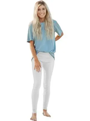 CITY THREADS Soft 100% Cotton Everyday Wear Petite Leggings