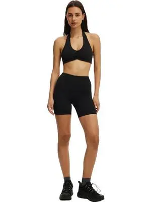 Cotton:on Active Ultra Soft Contour Bike Short - Black