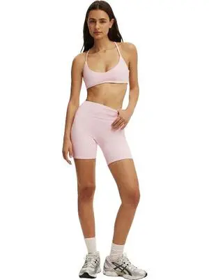 Cotton:on Active Ultra Soft Contour Bike Short - Cherry Dream