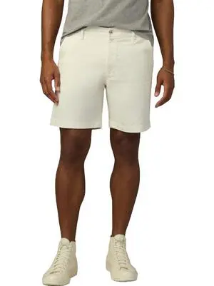Joe's Jeans The Palmer Stretch Twill Shorts Coconut Milk