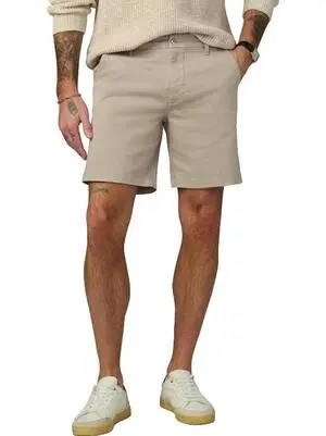 Joe's Jeans The Palmer Stretch Twill Shorts Ghost Gray