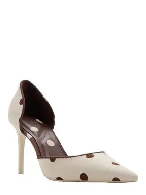 Ted Baker London D'orsay Pointed Toe Pumps - Ivory Primary - Multi