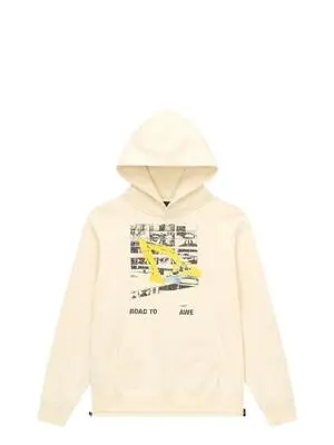 RtA Jordan Oversize Graphic Hoodie - Raw Sand Digger