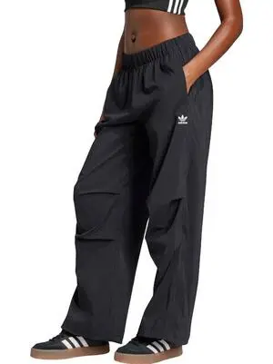 ADIDAS ORIGINALS Essentials Ripstop Parachute Pants - Black