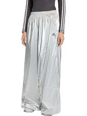 Adidas Originals By Alexander Wang F50 Metallic Track Pants - Silver Metallic