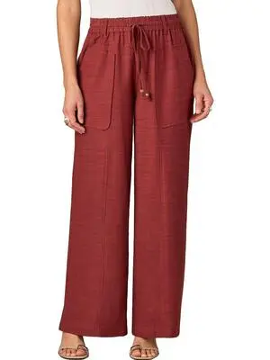 Wit & Wisdom Skyrise Wide Leg Pants Fired Brick