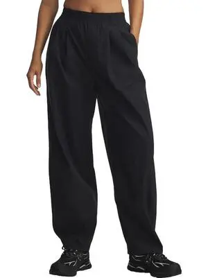 Under Armour Pleated Pull-on Trousers - Black// Black