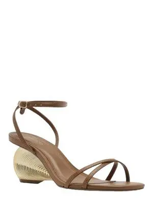 AREZZO Luma Ankle Strap Wedge Sandal - Soul Natural