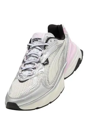 PUMA Fade Nitro Trail Sneaker - Puma Silverarm White/pink