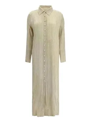 GONGDID DESIGN Button-up Dress - Neutrals