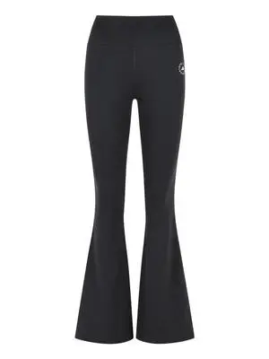 Adidas By Stella McCartney Flared Leg Leggings - Black