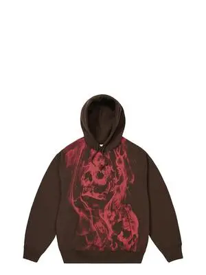 PALACE Hooded Sweatshirt - Brown