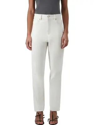 Coperni Straight Leg Jeans - White