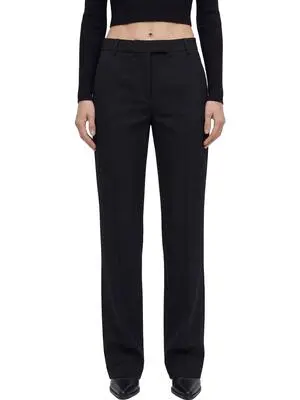Max Mara Classic Cady Trousers - Blue