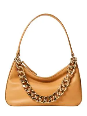 TWINSET Chain Shoulder Bag - Beige