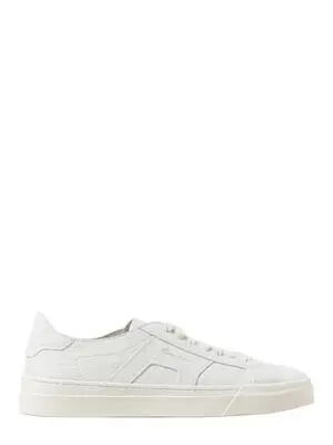 Santoni Lace Up Sneakers - Yellow Cream